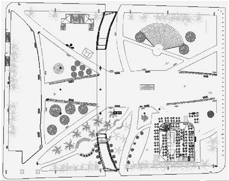 Basic Concept Plan Of The Recreation Area Download Scientific Diagram