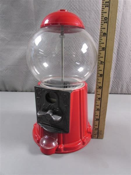 Lot Detail Metal Base Gumball Machine