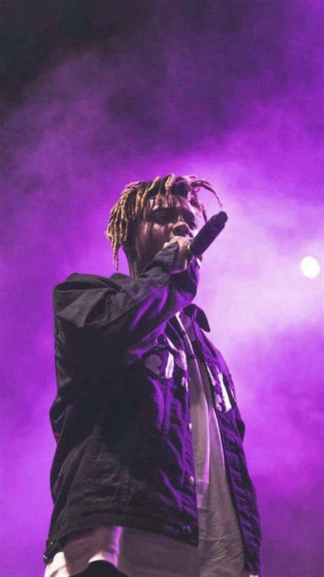 Pin By Nehir On Mix Purple Juice Wrld Wallpaper Juice Rapper Rappers
