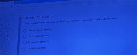 Question 31 05 Points The Techniques Of Studyx