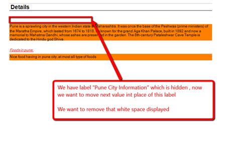 Collapse Empty Fields Suppress Blank Lines And Labels Activereports V7 Developer Mescius