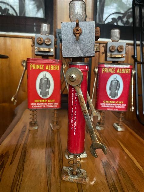 Ideabot The Wobot Robot Handmade Robot Steampunk Assemblage Found Object Robot Etsy