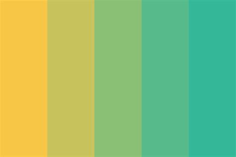 Pineapple Soda Color Palette