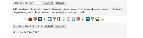 emoji shifting cipher
