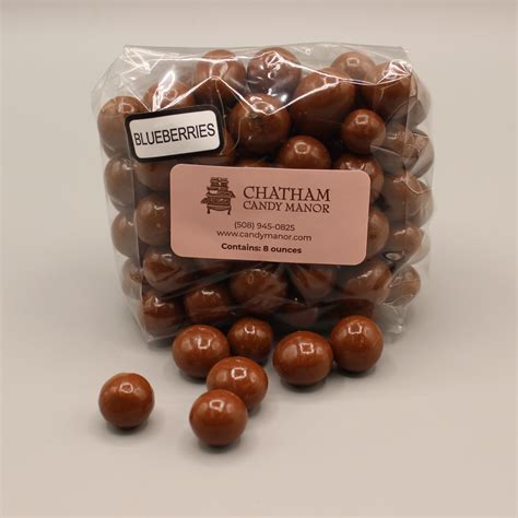Milk Chocolate Blueberries Chatham Candy Manor
