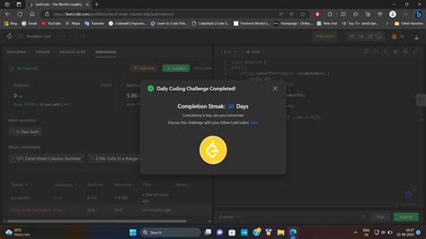 Leetcode Algorithm Excelsheetcolumntitle Codingchallenge