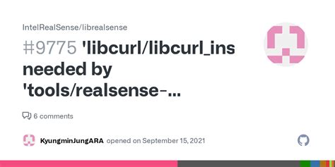 Libcurllibcurlinstallliblibcurla Needed By Toolsrealsense