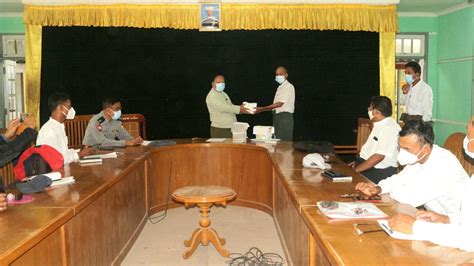 လယ်ဝေးမြို့၌ ပုံမှန်ဝင်ငွေမရှိသော အိမ်ထောင်စုများအား နိုင်ငံတော်မှ စတုတ္ထအကြိမ်အဖြစ် ထောက်ပံ့င