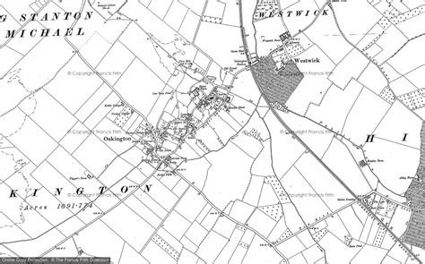 Old Maps Of Oakington Cambridgeshire Francis Frith