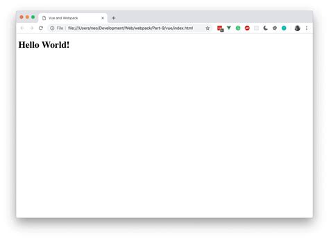 Getting Started With Webpack Part Webpack And Vue Js From Scratch Pusher Tutorials