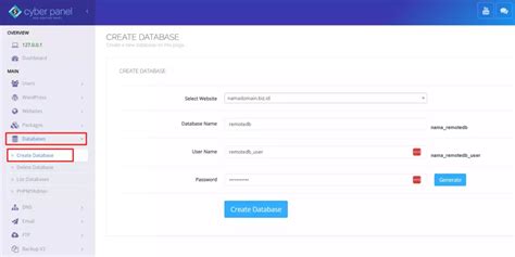 5 Langkah Termudah Remote Database Cyberpanel Hosting Wpgan