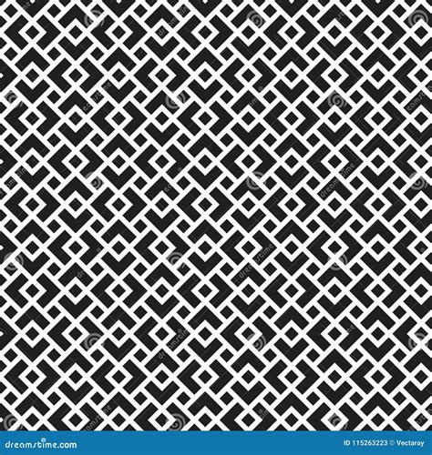 Seamless Vintage Geometric Lattice Trellis Pattern Stock Vector Illustration Of Greeting Ikat