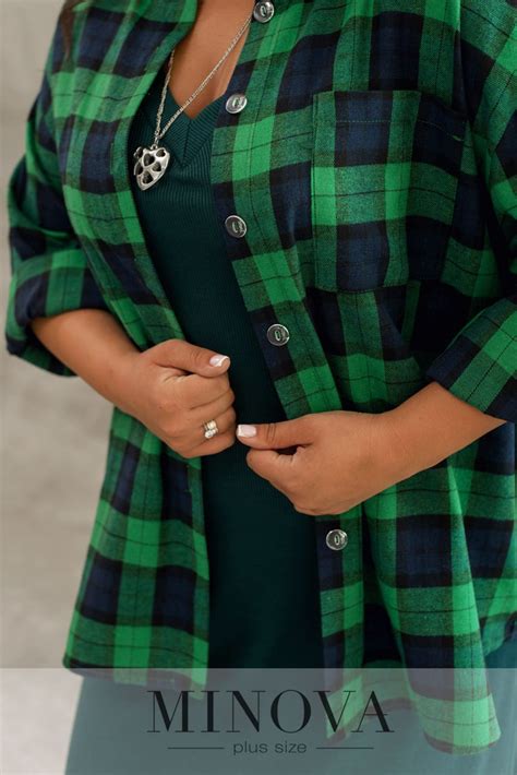 Купити Фланелева сорочка оверсайз у клітинку 2550 ціна опт роздріб інтернет магазин одягу