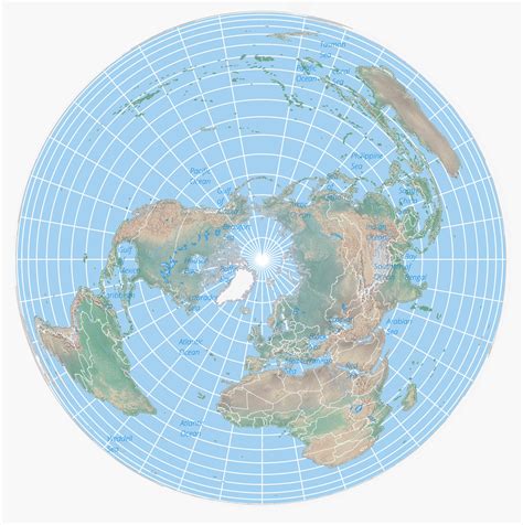 Types Of Map Projections Geography Realm