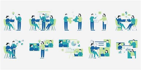 Premium Vector Team Abstract Concept Illustration