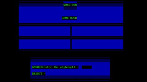 Github Aanshi97quiz Game Kbc Using C Programming Language