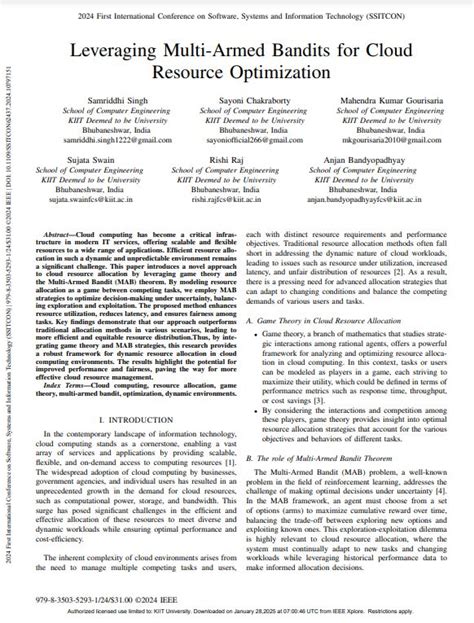 Research Ieee Cloudcomputing Optimization Innovation Gametheory