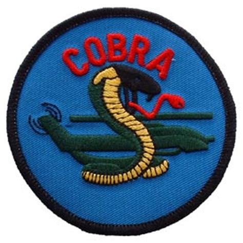 Patch Hel Cobra Round Hq Company Surplus Warrior