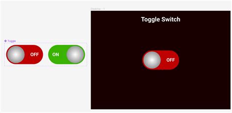 toggle switch figma