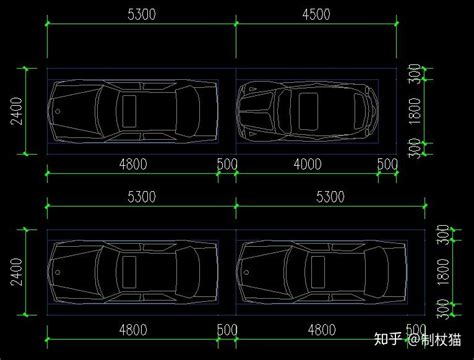 关于车位的大小你了解多少 知乎