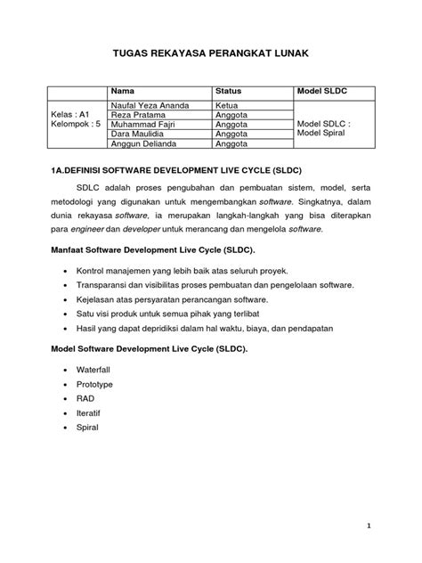 Kelompok 5 Model Spiral Rpl A1 Pdf