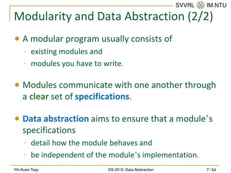 Ppt Data Abstraction Approaching Problem Solving With Modularity In Program Development