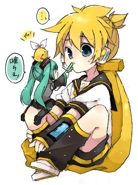 ปักพินโดย Kana Aoiyuki ใน Len X Miku