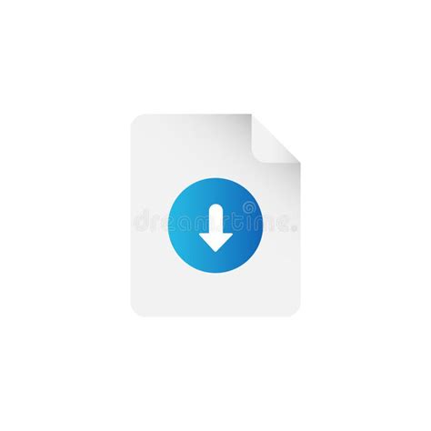 Download Document Data Icon Stock Vector Illustration Of File Page