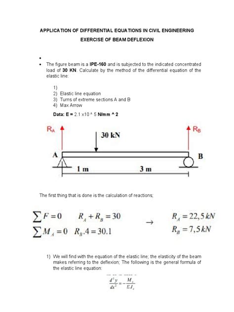 Application Of Differential Equations In Civil Engineering Pdf