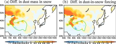 Spatial Distribution Of The Mam Composite Difference Between The