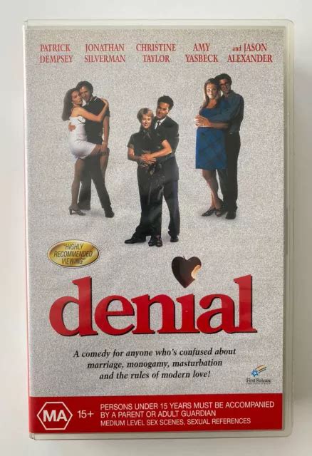 Denial Aka Something About Sex Vhs First Release Ex Rental