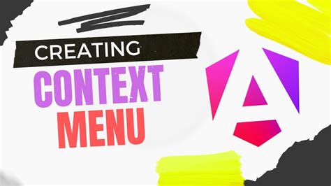 Angular And Primeng 11 Context Menu Youtube