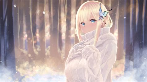 Sena Kashiwazaki Winter Haganai Live Wallpaper Moewalls