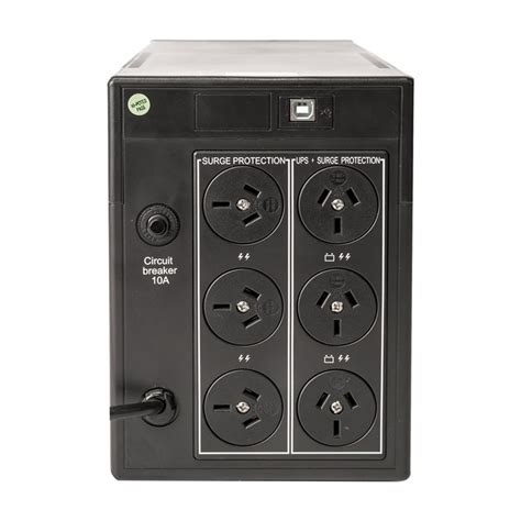 PowerShield Defender Line Interactive UPS VA W AVR Australian Outlets PSD Mwave