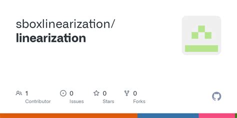 Github Sboxlinearization Linearization