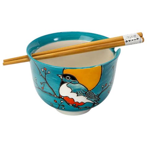 Bowl With Chopsticks Nagomi Robin Kobe Mini Mart
