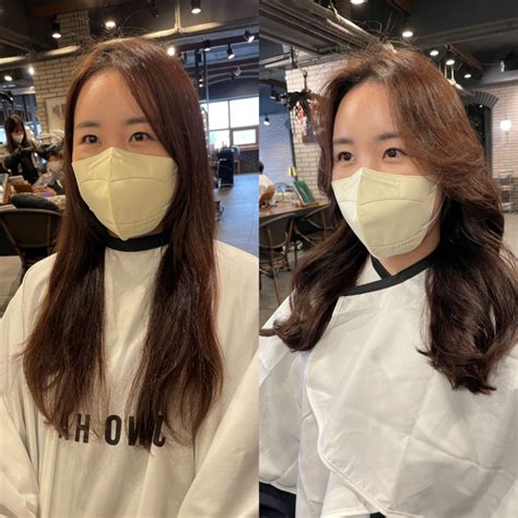 노원역 미용실 준오헤어 노원사거리점 최우수 디자이너님께 긴머리 웨이브펌 했어요 네이버 블로그