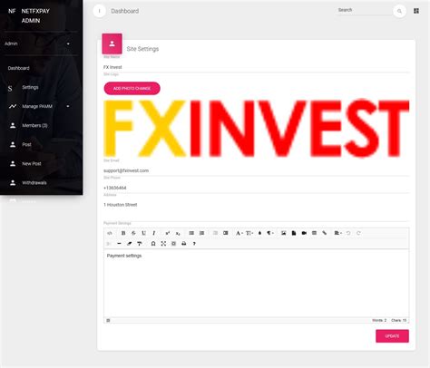Fxinvest Investment And Trading Platform Script By Netpages Codester