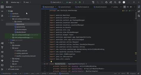 Developed A Weather App With Kotlin Raviteja Thipparthi Posted On The