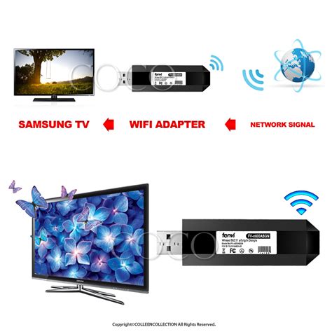 Wireless Tv Wifi Adapter Usb Dongle For Samsung Tv Wis Abgnx Wis Abgn Ebay