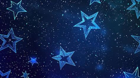 Premium Photo Star Pattern Wallpaper