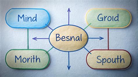 Personal Growth Mind Map Body Mind Soul Spirit Premium Ai Generated Image