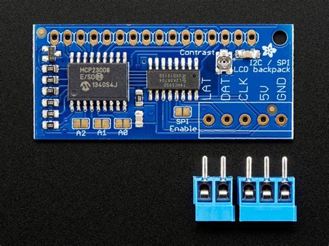 Interfacing The Adafruit I2C SPI LCD Backpack With A Raspberry Pi Using