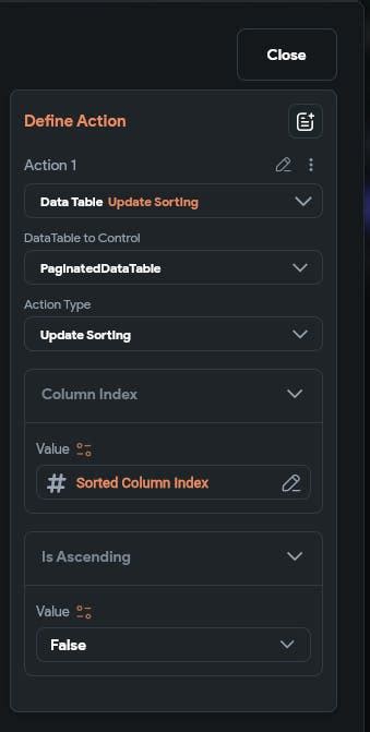 Confused About Setting Up Column Sorting In Datatable