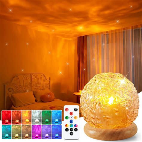 Mubarek Crystal Light Projector For Bedroom 216 Modes Mood Lighting