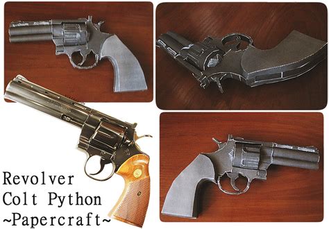 Colt Python Papercraft By Viktori Dv On Deviantart