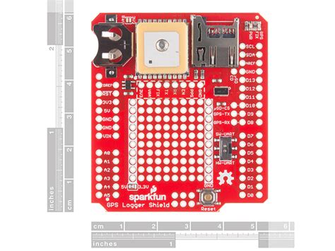Sparkfun Arduino Gps Logger Shield Sparkfun Gps 10710