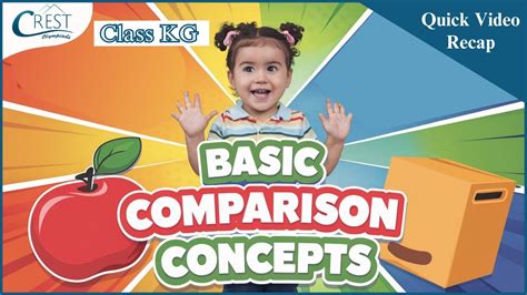 Class Kg Basic Comparison Concepts Maths Olympiad Crest Olympiads Youtube