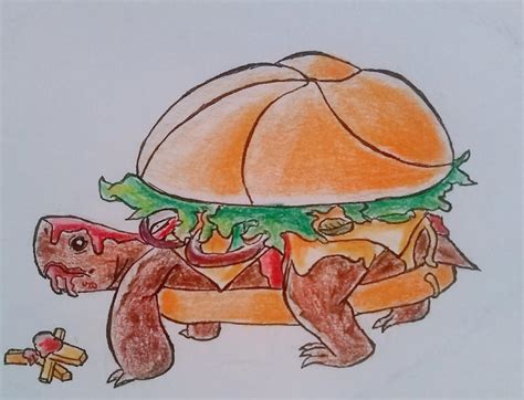 Burger Tortoise By Pikminfan128 On Deviantart
