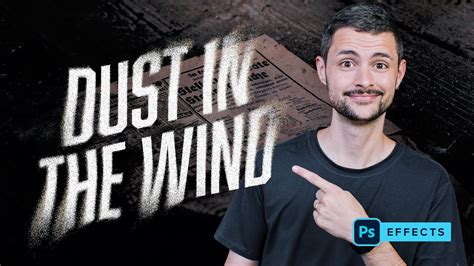 Dissolving Text Effect Adobe Photoshop Tutorial Youtube